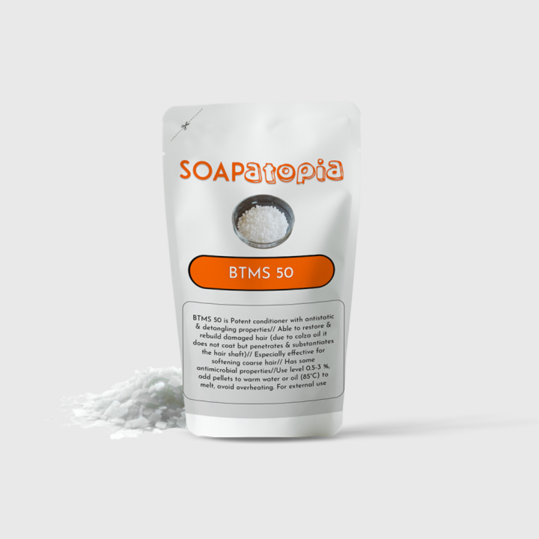 BTMS-50 – Hair Softening & Emulsifying | Soapatopia