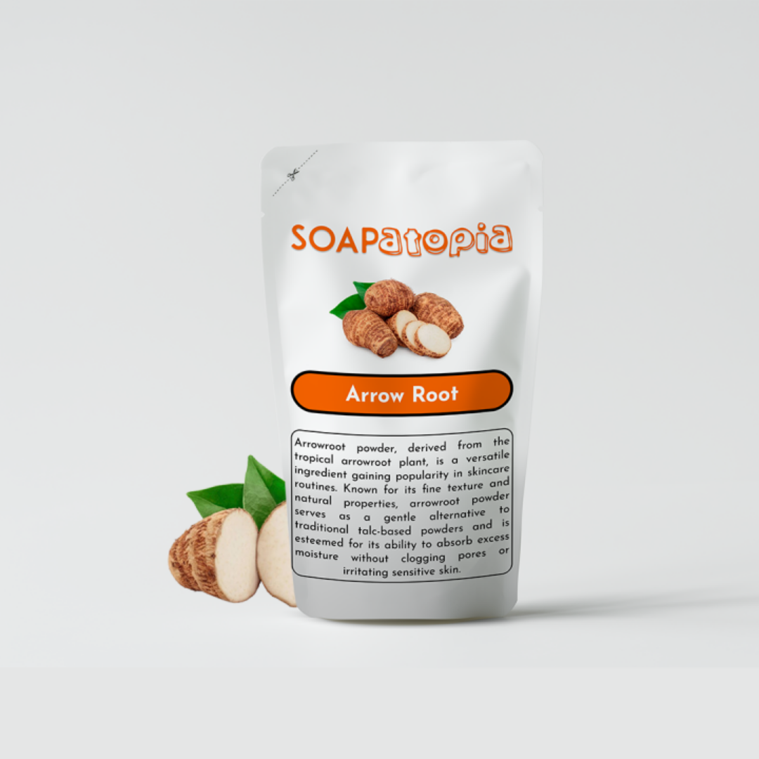 Arrowroot Powder – Soothing & Absorbent | Soapatopia