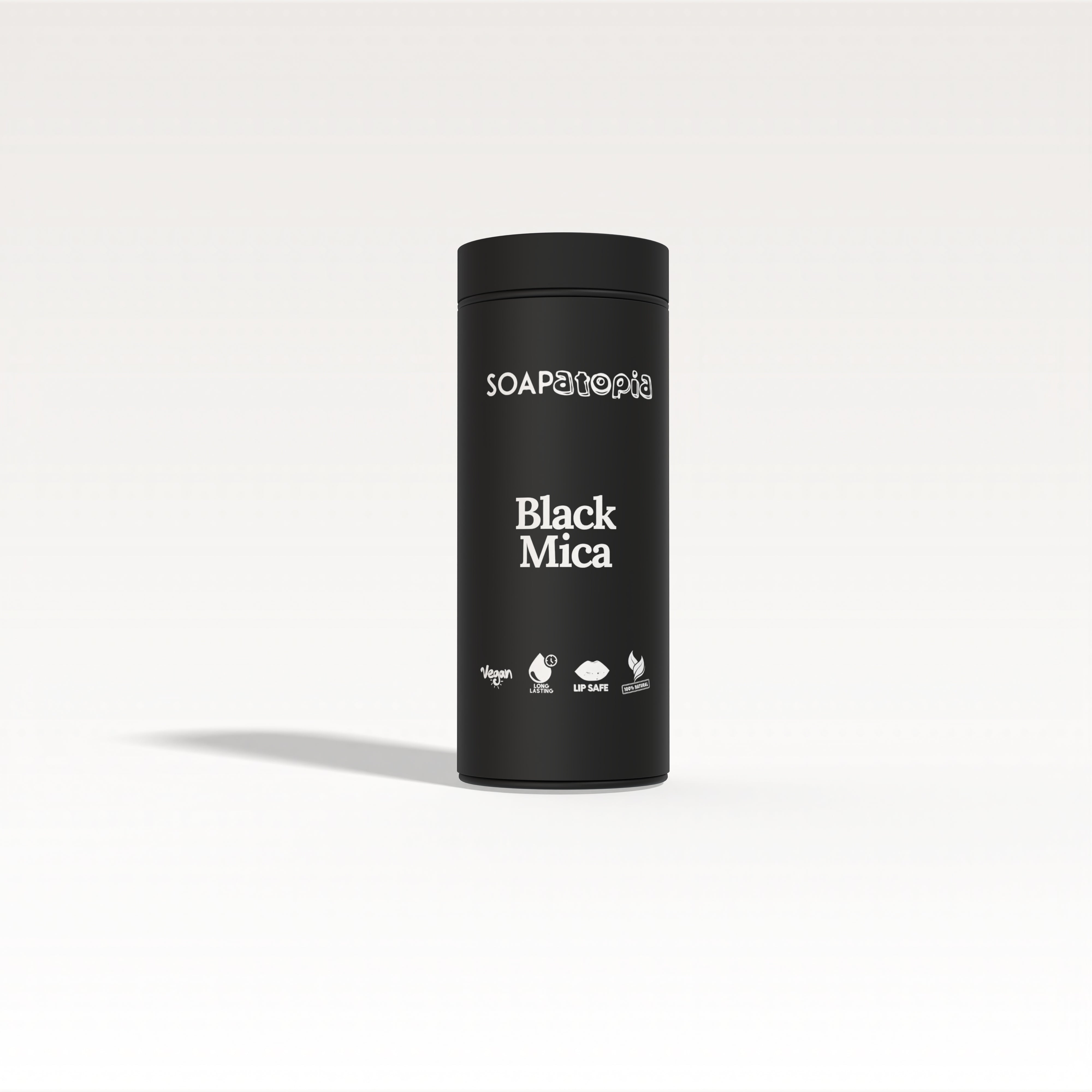 Black Mica Powder – Bold & Striking Finish | Soapatopia
