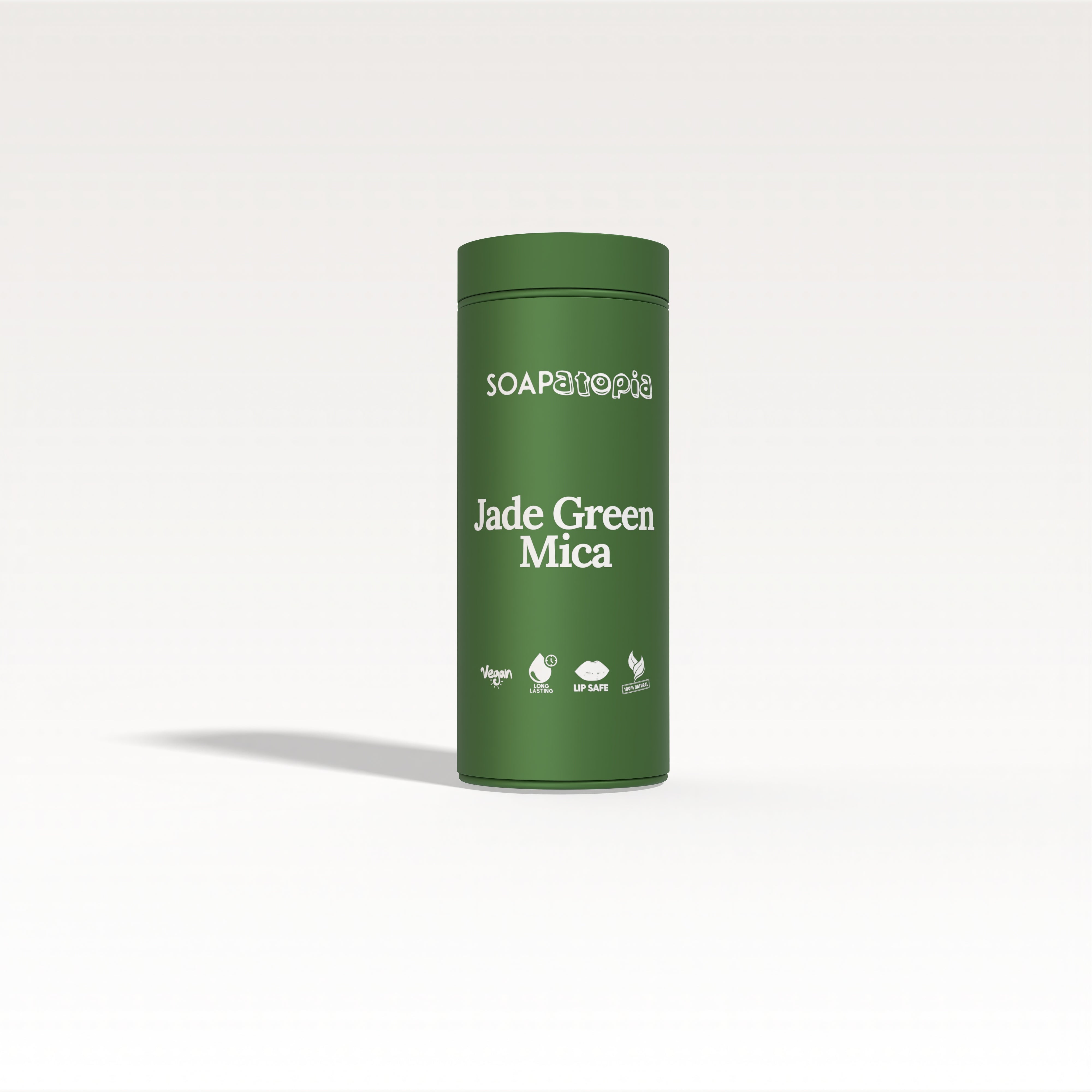 Jade Green Mica for Natural Glow Cosmetics