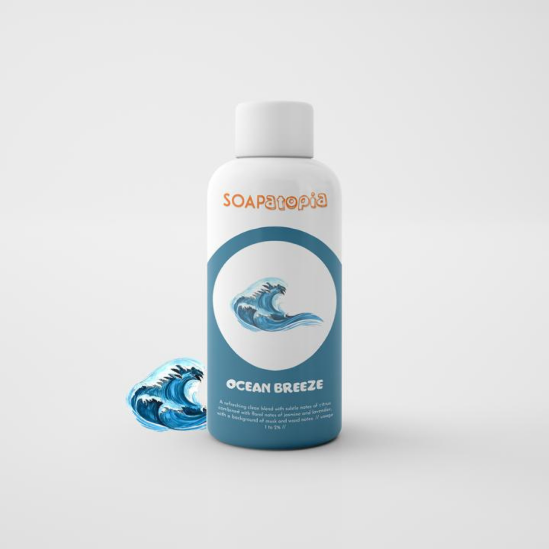 Ocean Breeze Fragrance - Fresh & Aquatic | Soapatopia