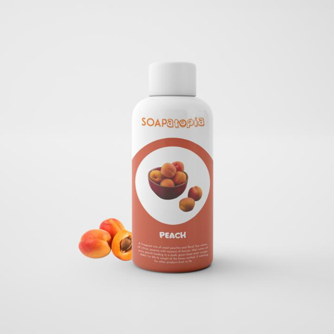 Peach Fragrance - Soft & Fruity | Soapatopia
