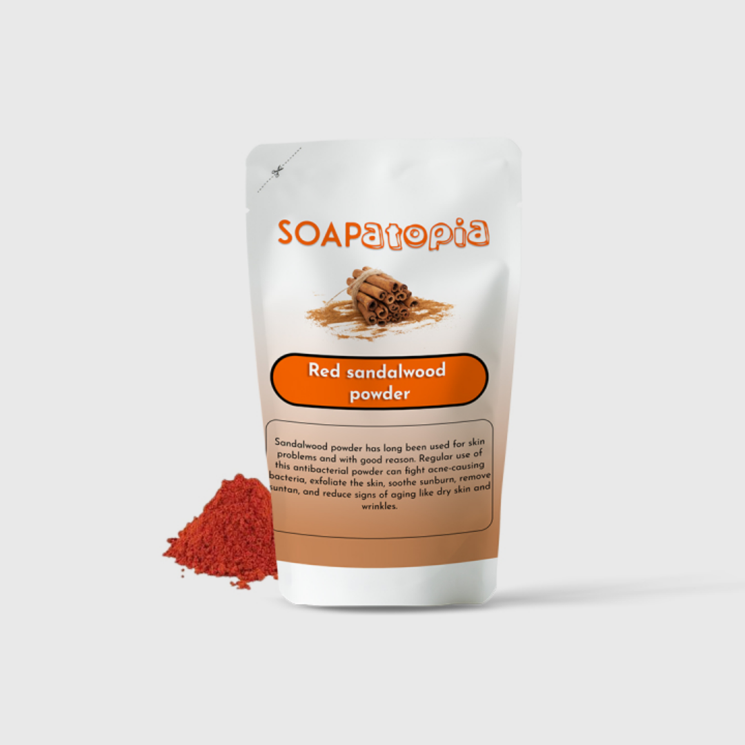 Red Sandal Powder – Calming & Skin-Brightening | Soapatopia