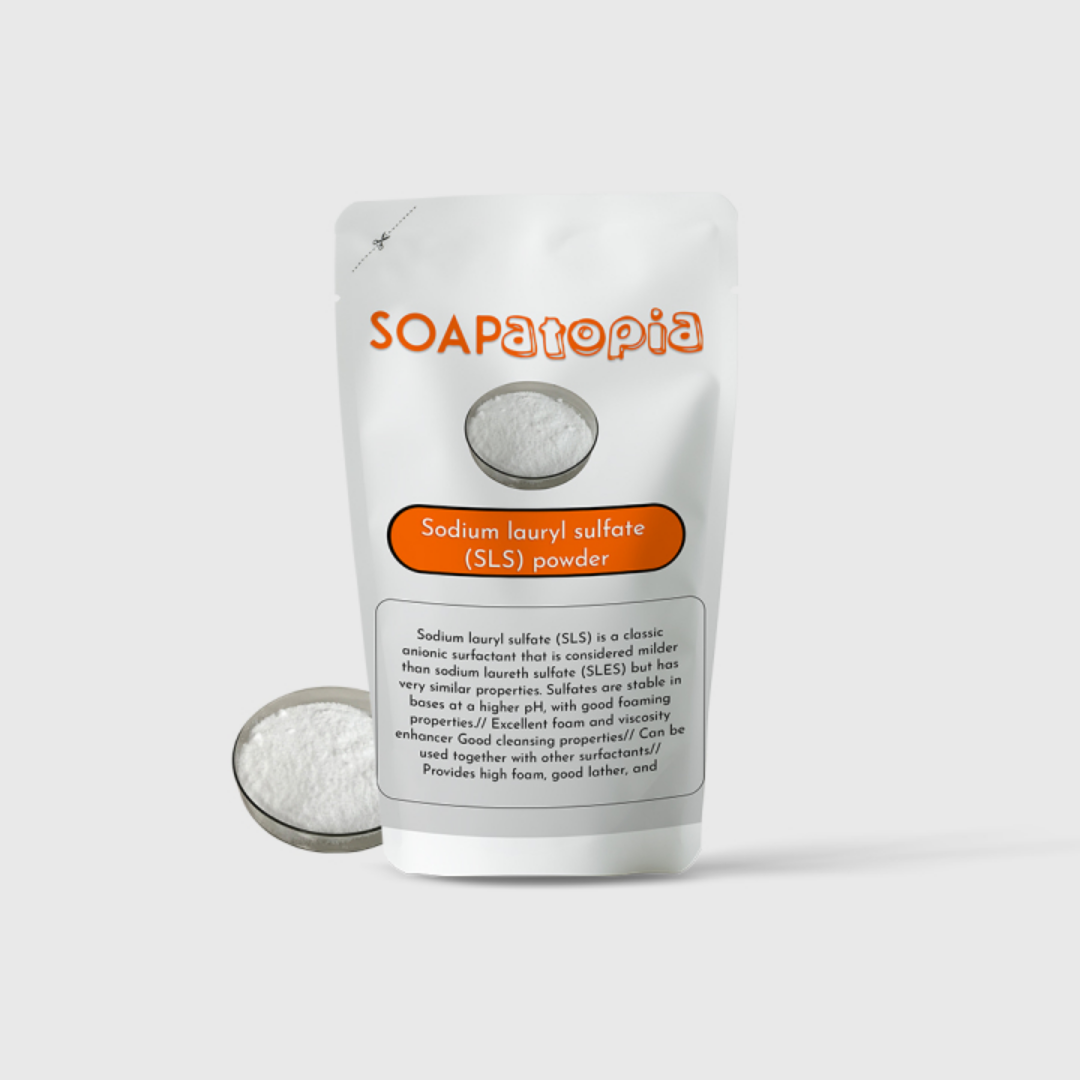 SLS Powder – Skin Cleansing & Foaming | Soapatopia