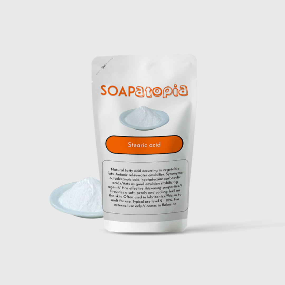 Stearic Acid – Emulsifying & Skin Conditioning | Soapatopia