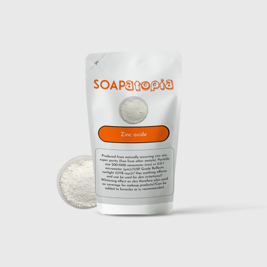 Zinc Oxide – Sun Protection & Skin Healing | Soapatopia